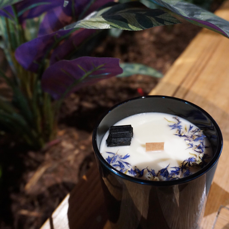 Cleanse, Ground & Ignite Crystal Candle – Lucid Works